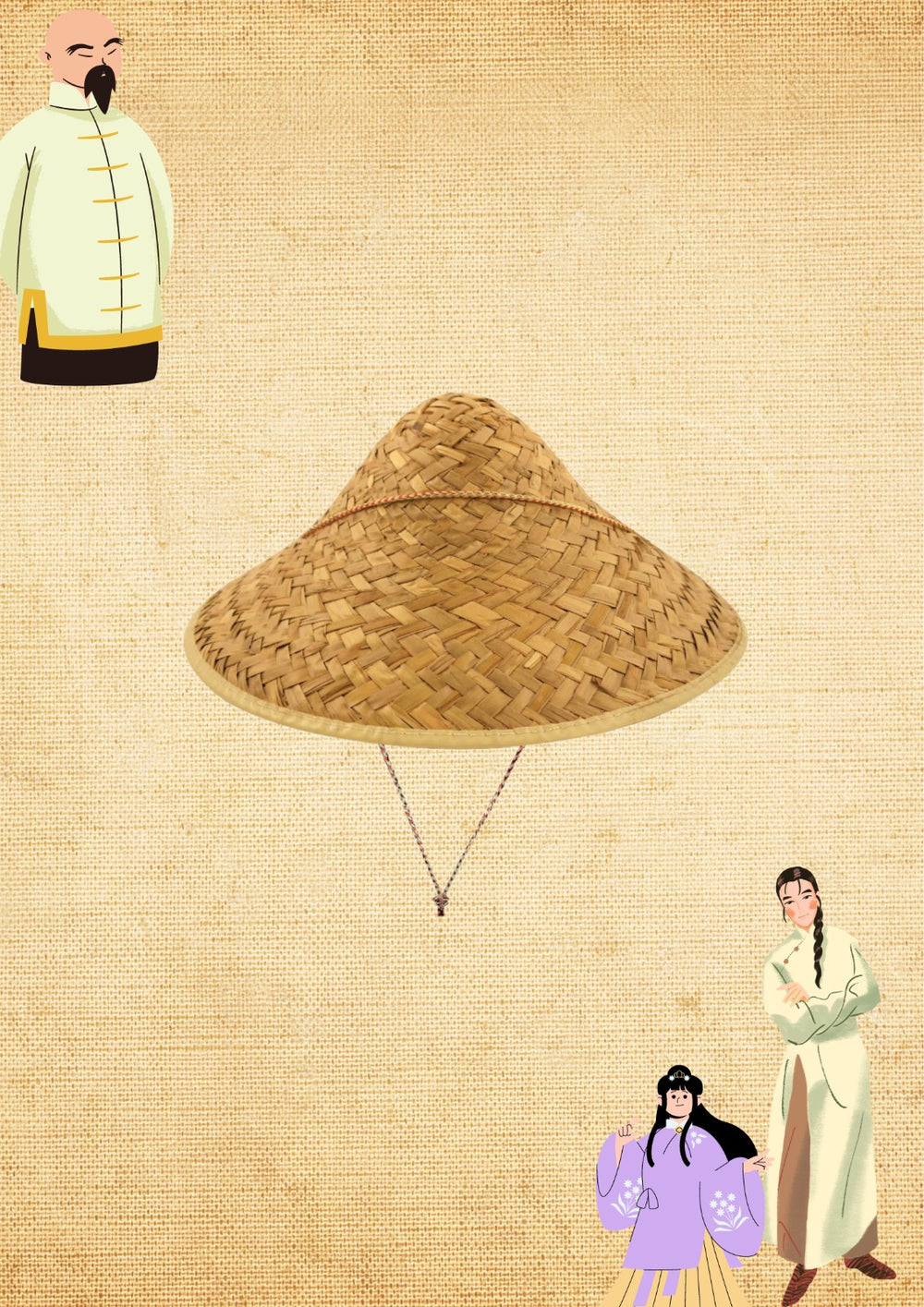 Discover the Authenticity of the Adult Straw Coolie Hat – Labreeze Ltd