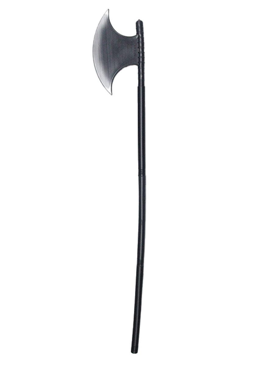 Fake Plastic Black Axe Long Handle Spooky Scream Halloween Scary Fancy ...