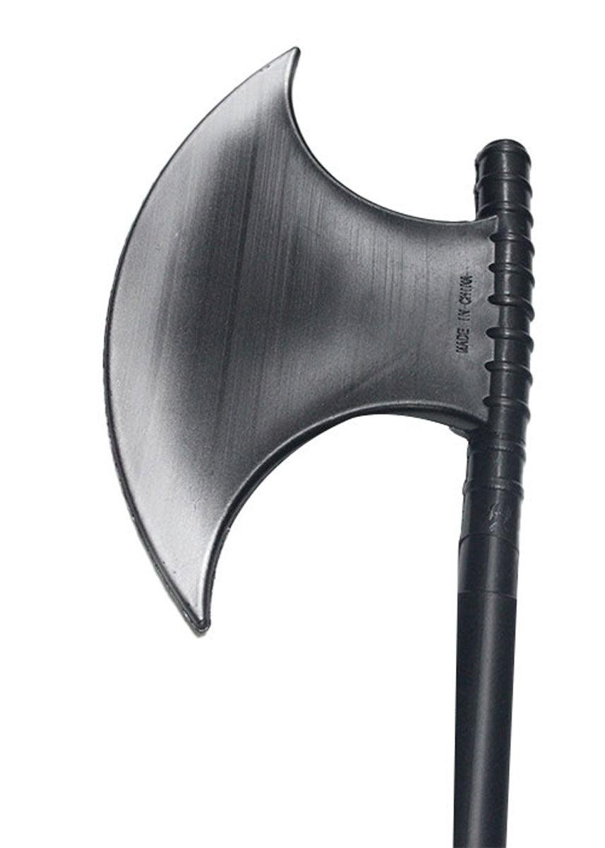 Fake Plastic Black Axe Long Handle Spooky Scream Halloween Scary Fancy ...